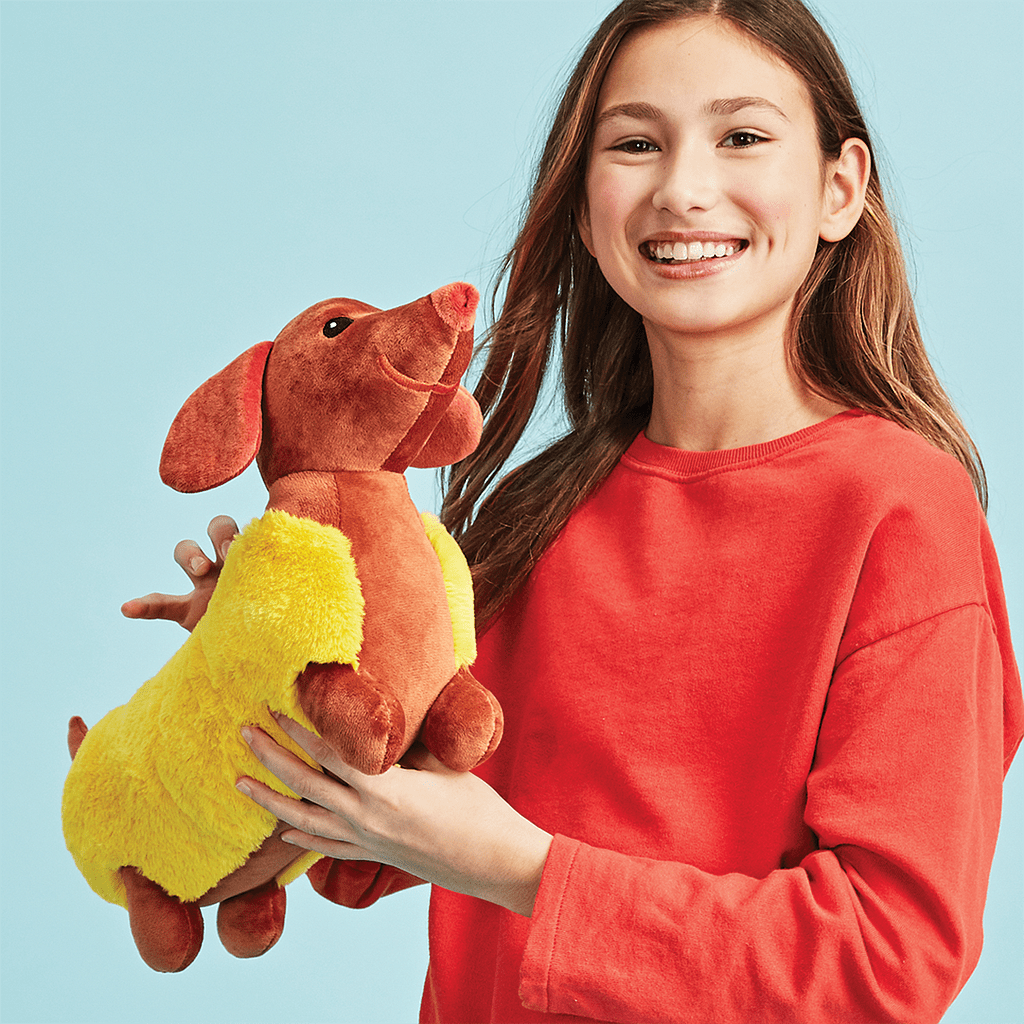 Hot Dog Furry Stuffed Animal | Iscream